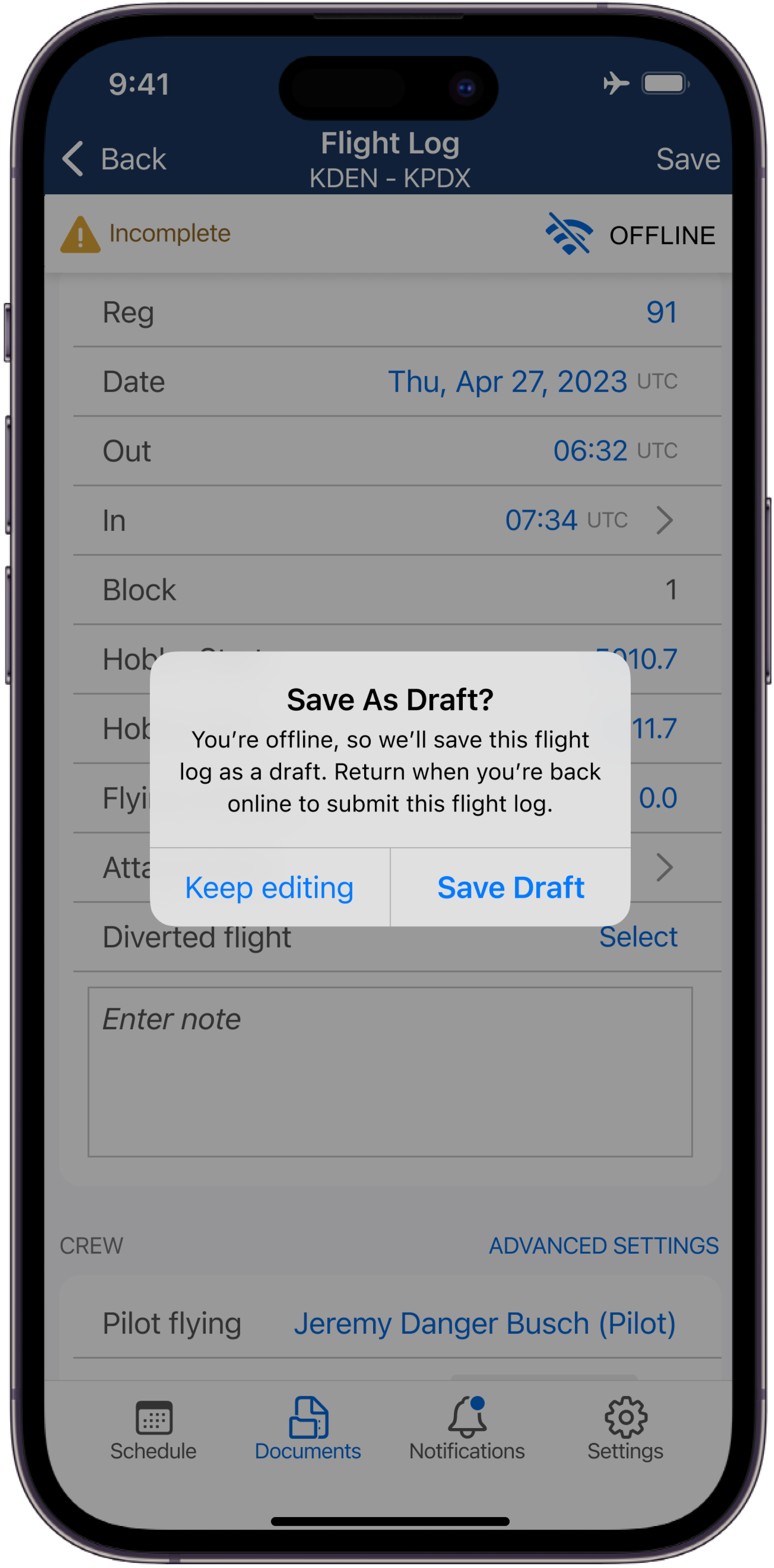 Schedaero Crew App – Avinode Group