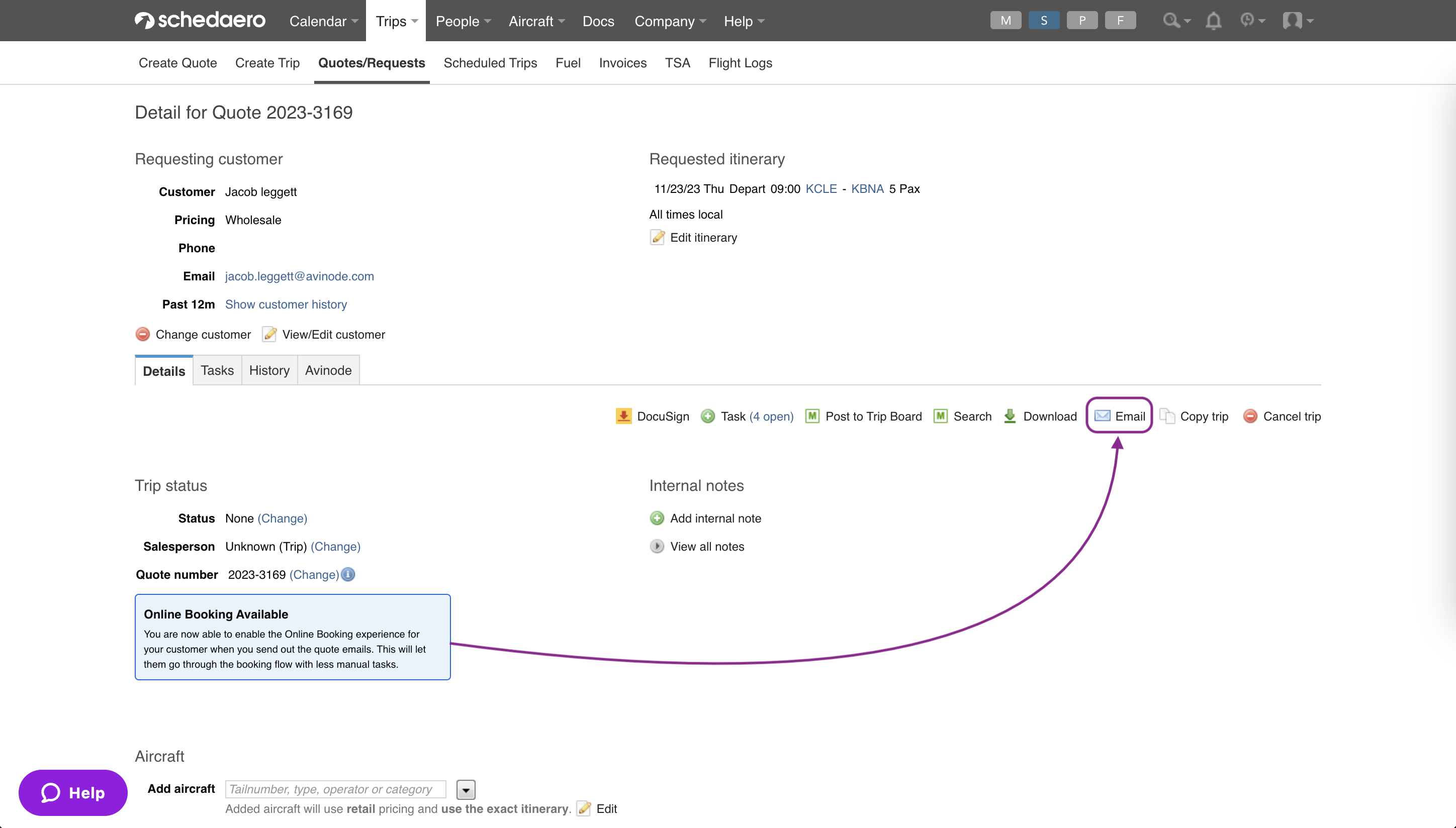Scheduling & Quoting (Schedaero) – Avinode Group