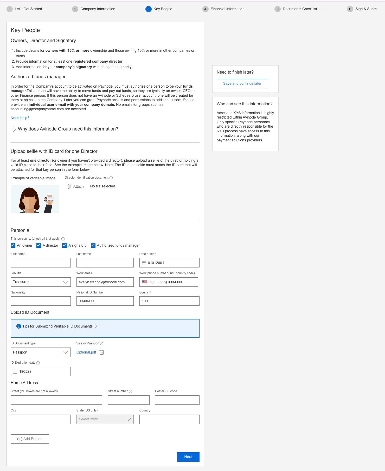 KYB information form – Avinode Group KYB information form – Avinode Group
