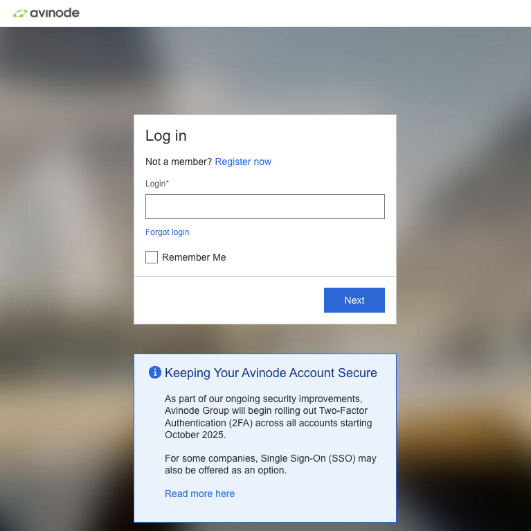 How to Log in with Two-factor Authentication (2FA) – Avinode Group