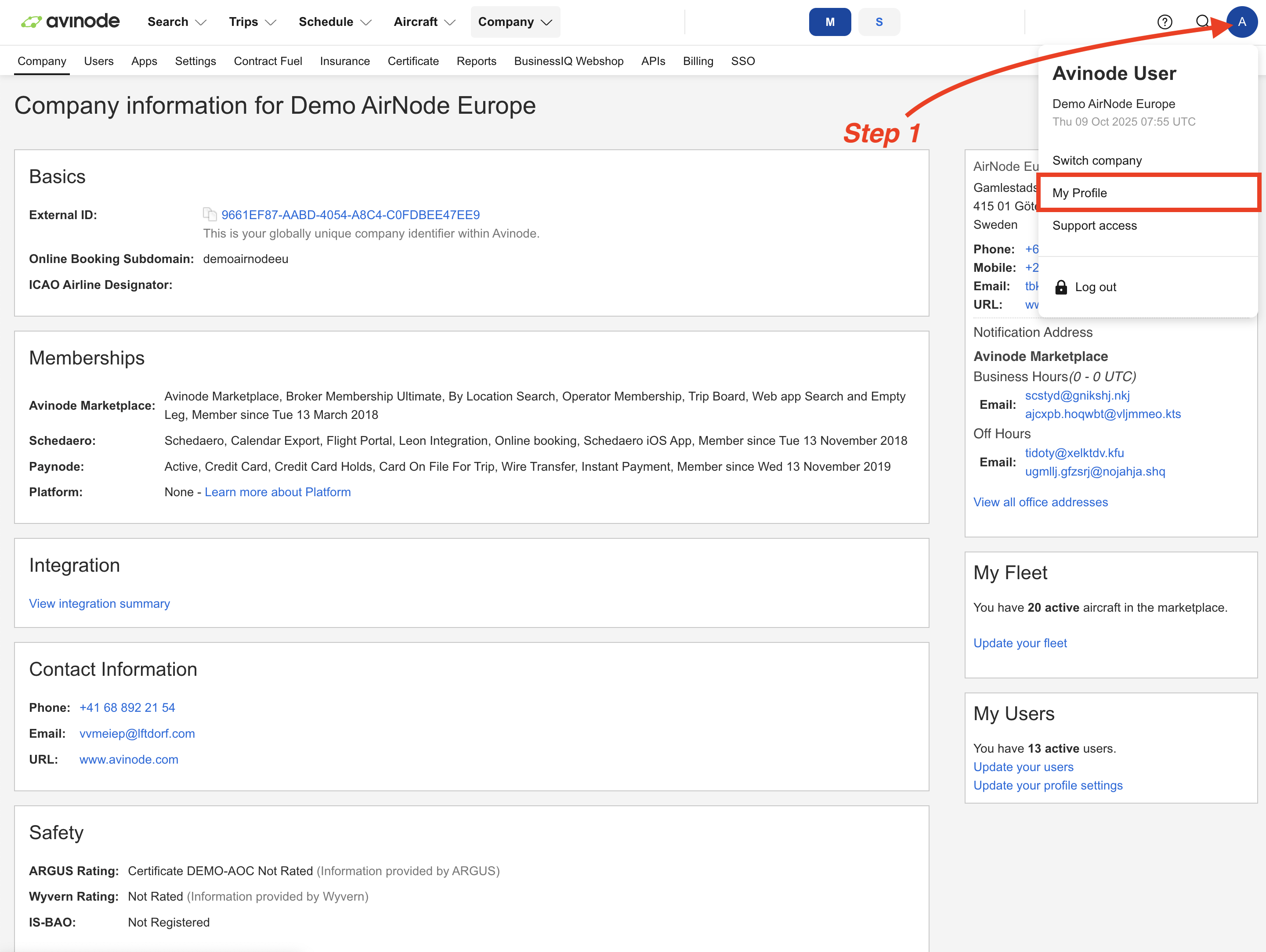 How to Update your Avinode Login – Avinode Group