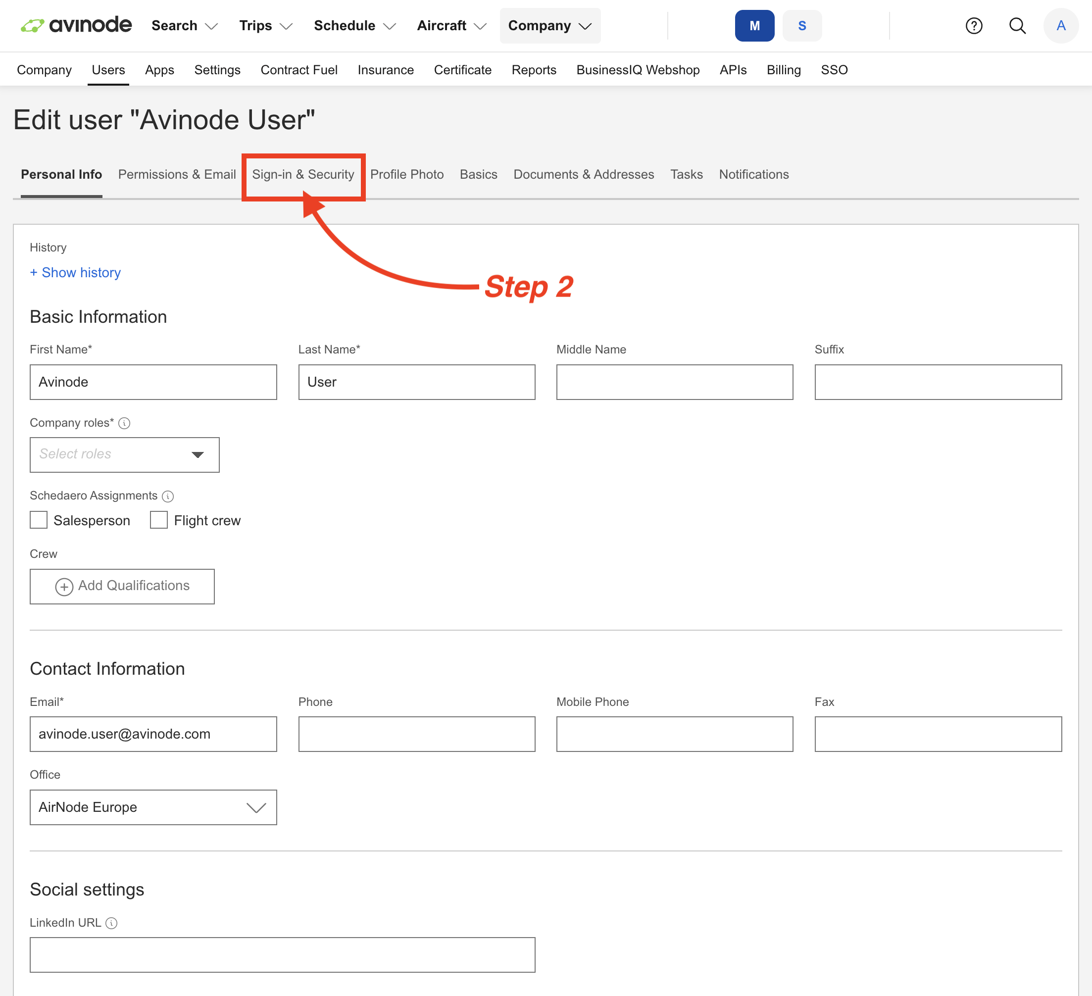 How to Update your Avinode Login – Avinode Group