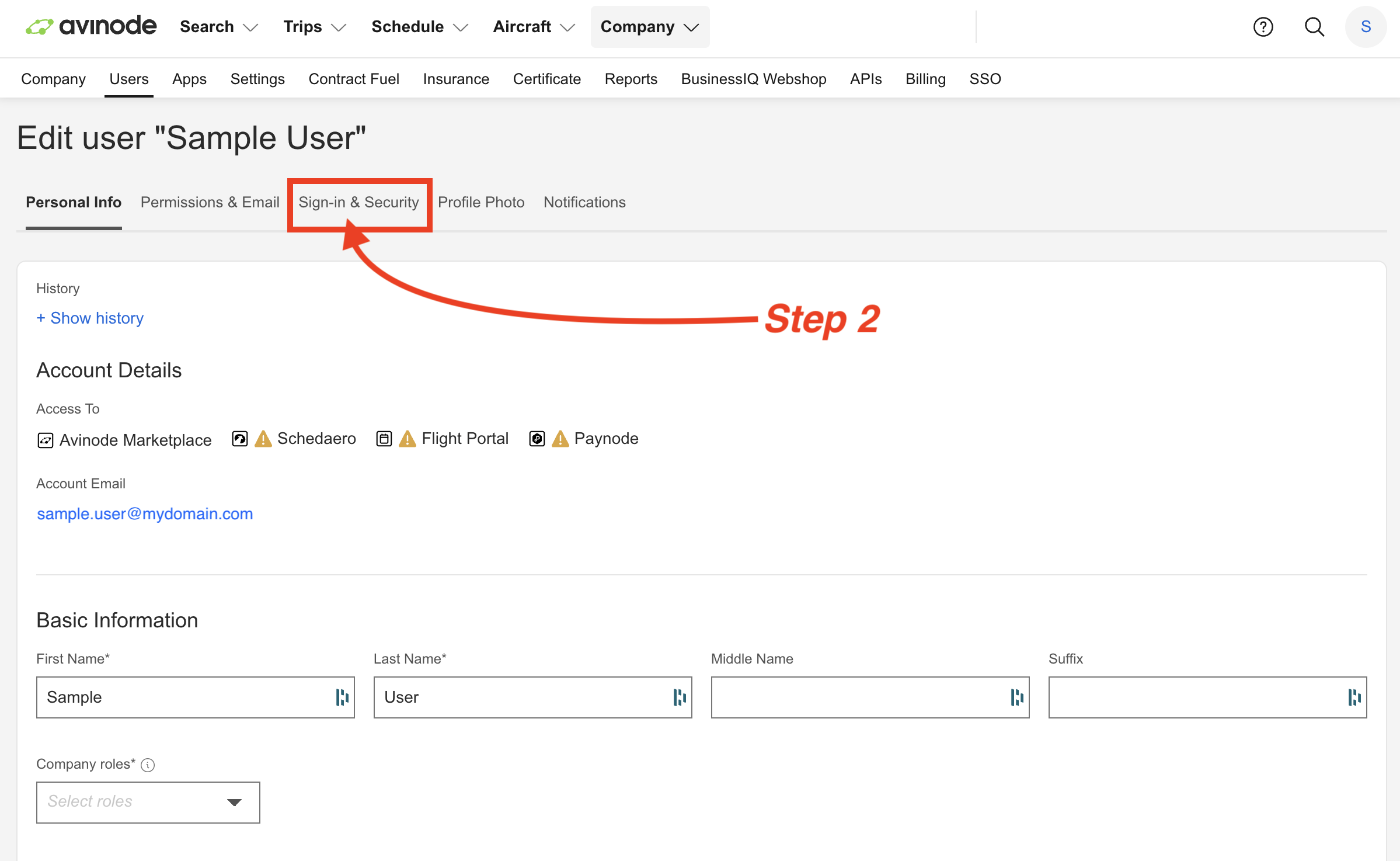 How to Update your Avinode Login – Avinode Group