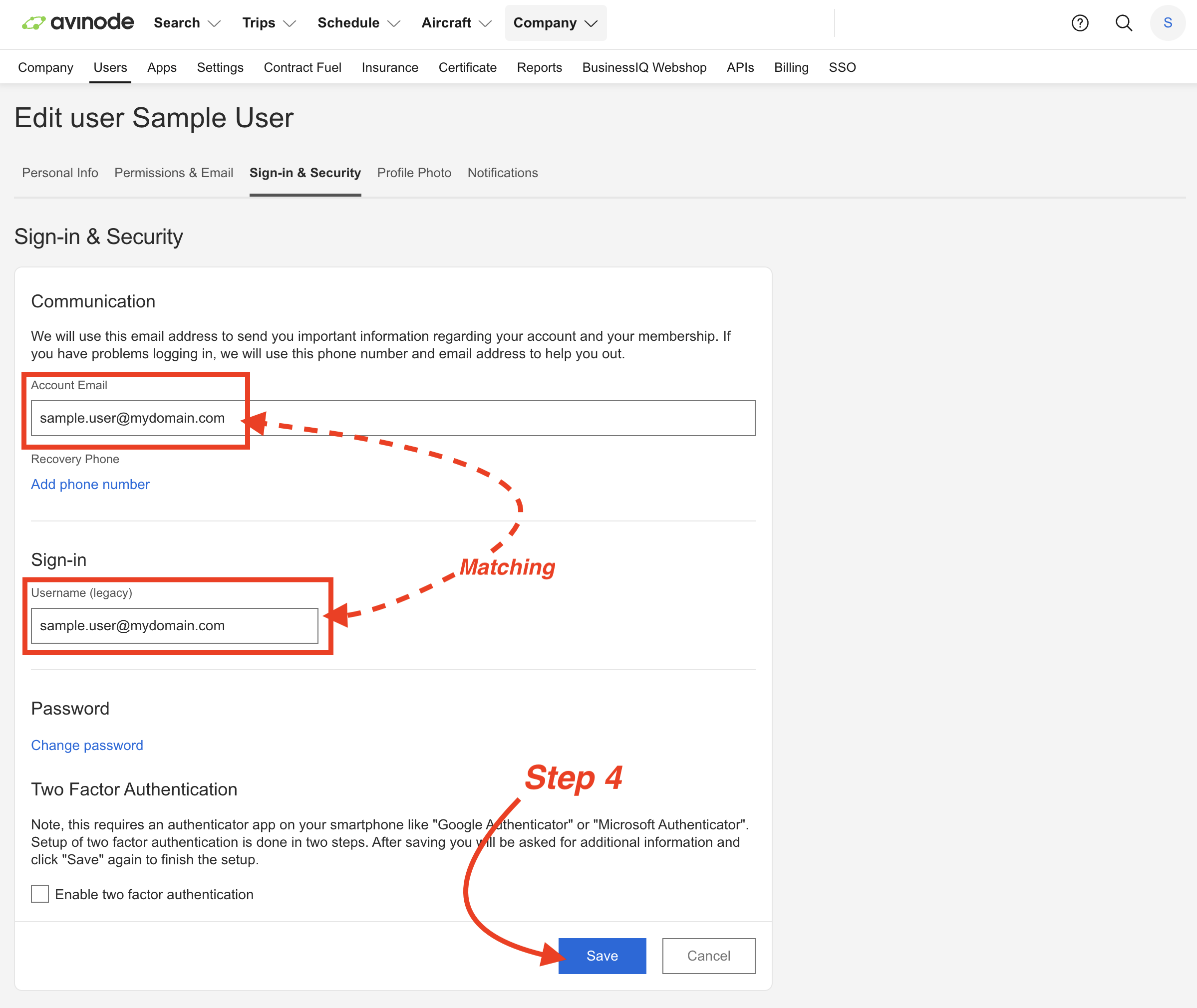 How to Update your Avinode Login – Avinode Group